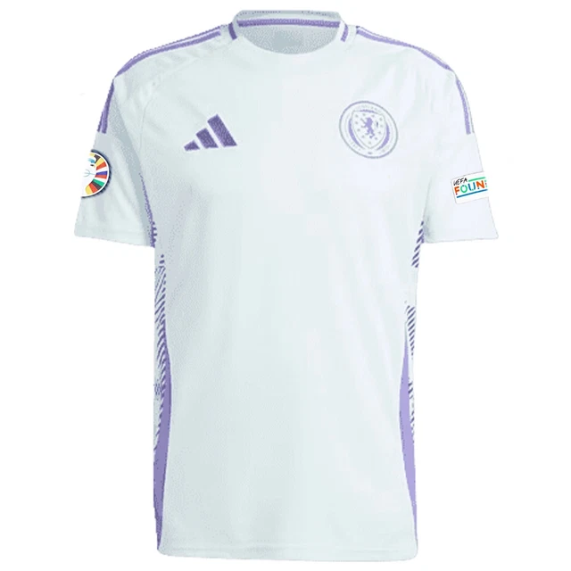 SCOTLAND AWAY SHIRT 2024/25 - Football Kit Euro Patches - Euros 24 ...