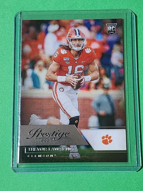 CARTE RECRUE TREVOR Lawrence 2021 Chronicles Prestige Draft Picks # 79 ...