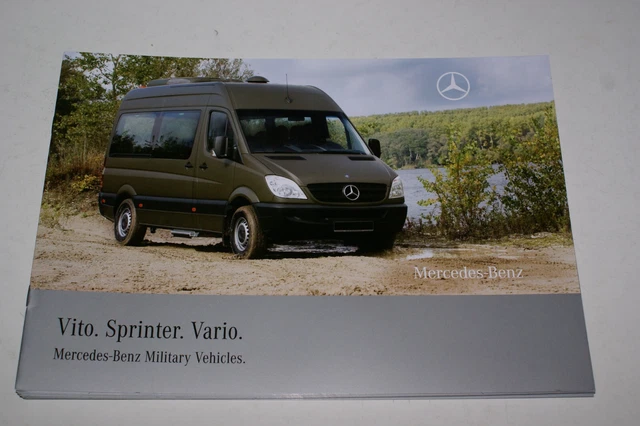 MERCEDES-BENZ VÉHICULE MILITAIRE brochure catalogue VITO SPRINTER ...