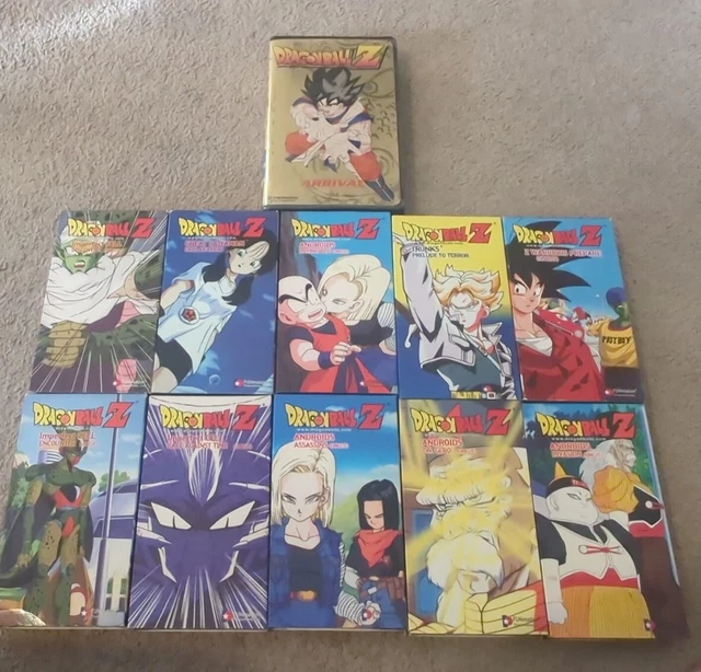 DRAGON BALL Z VHS Lot Fusion 5 VHS Tapes Funimation Productions EUR 14 ...