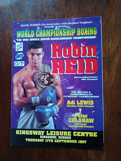 RICKY HATTON DEBUT Programme VS Colin McAuley. 1997 £96.87 - PicClick UK