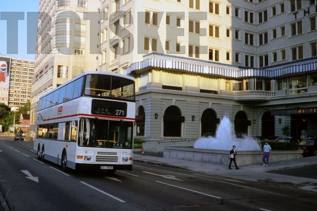 35MM SLIDE HONG KONG KMB Volvo Alexander 3AV142 GX7569 1996 Original £4 ...