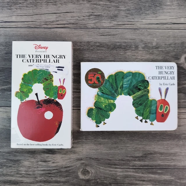 THE VERY HUNGRY Caterpillar And Other Stories (VHS, 1995) & Hardcover ...