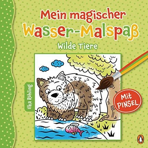 ROHLING, I MEIN Magischer Wasser-Malspab - Wilde Tiere - (German Impor ...