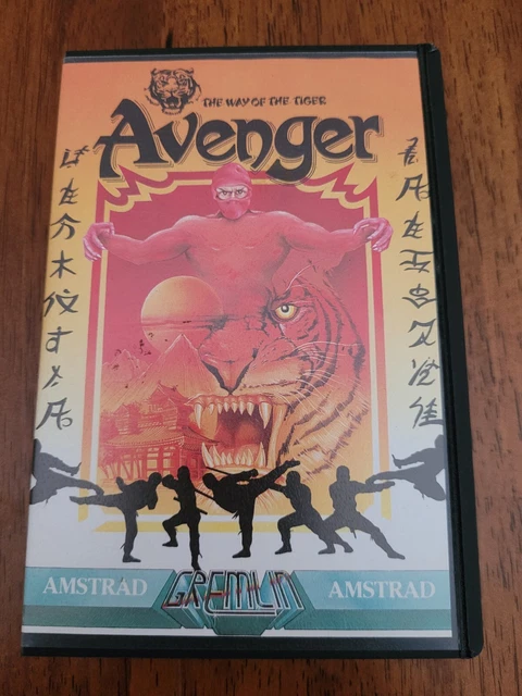 AVENGER AMSTRAD CPC Cassette By Gremlin Graphics Software $29.00 ...