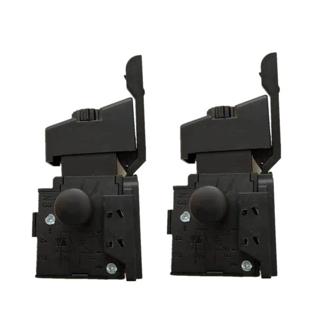 GRINDER OFF-ON SWITCH Hand Electric Drill Trigger Button Speed Control ...