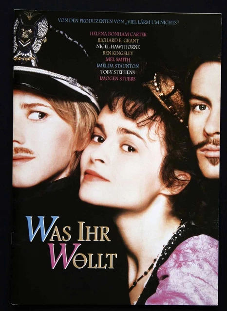 WAS IHR WOLLT - Helena Bonham Carter - Ben Kingsley - Presseheft + 4 ...
