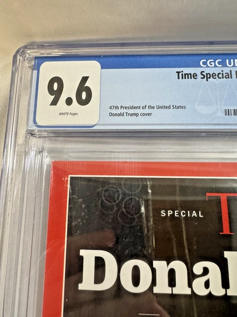 DONALD TRUMP TIME Magazine 2024 Special Edition 47th President of the ...