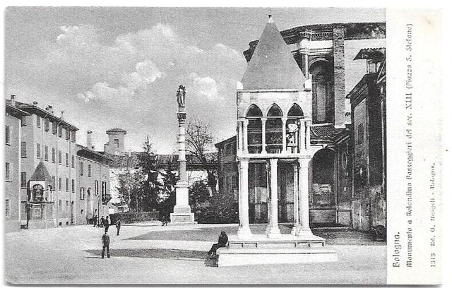CARTOLINA DI BOLOGNA ,MONUMENTO A ROLANDINO PASSEGGIERI non viaggiata ...