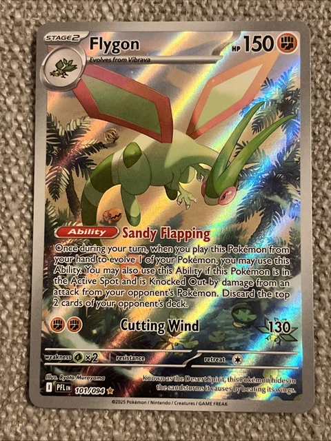 FLYGON 101/094 ME02: Phantasmal Flames Holo $9.50 - PicClick CA