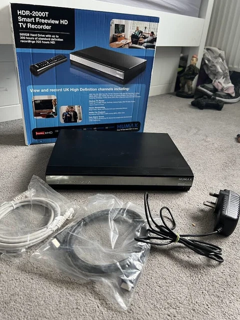 HUMAX HDR 2000T Freeview HD Box No Remote £39.99 - PicClick UK