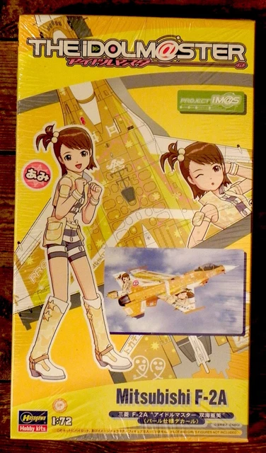 &IDOLMASTER& MITSUBISHI F-2A 1/72 Hasegawa (RARE) (Under original ...