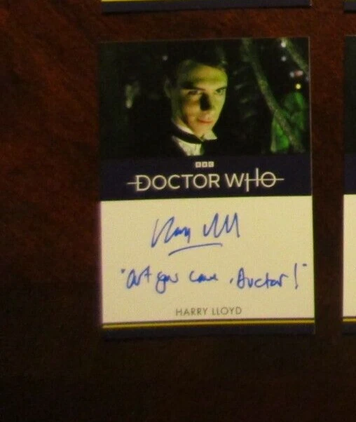DOCTOR WHO SERIE 1-4: Harry Lloyd als Jeremy Baines Inschrift Autogramm ...