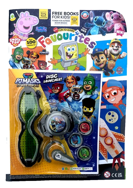 FUN TO LEARN Friends Magazine #452 ~ New With Pj Masks Play Set ~ £6.95 ...