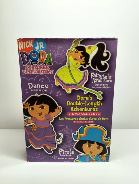 DORA THE EXPLORER Doras’s Double Length Adventures 3 DVD 2005 Vintage ...