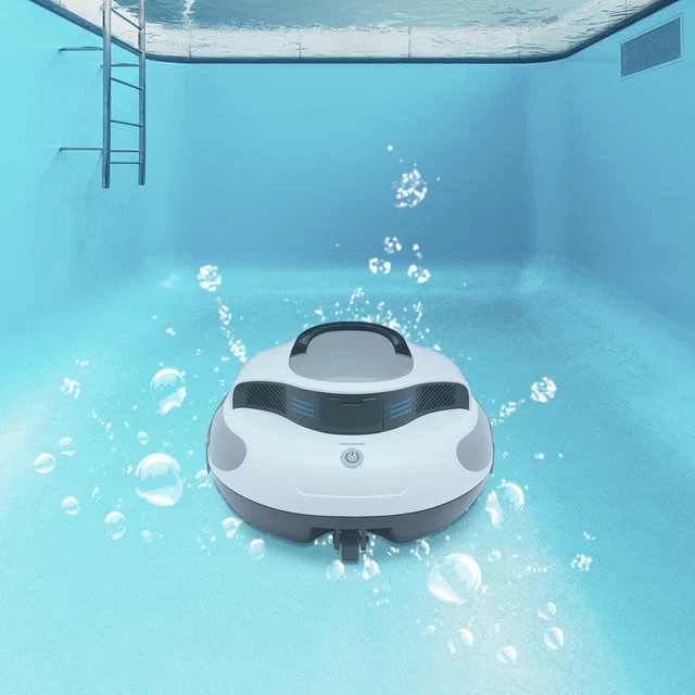POOL CLEANER CORDLESS SWIMMING Pool Automatic Cleaning Machine Standby ...