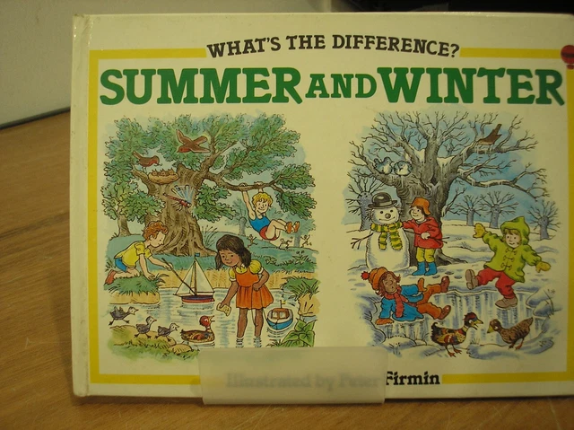 WHAT'S THE DIFFERENCE? Summer And Winter Spring And Autumn £3.00 ...