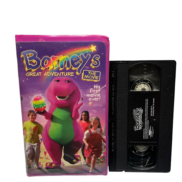 BARNEY - BARNEYS Great Adventure: The Movie VHS 1998 Classic Cartoon ...