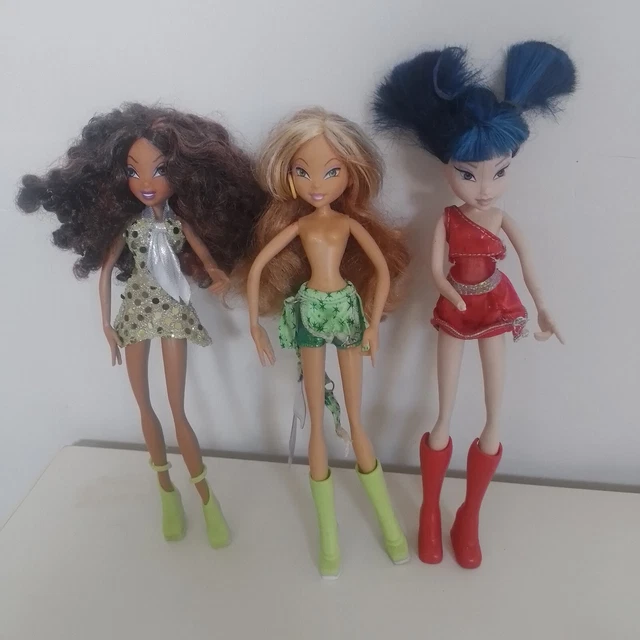 POUPÉES WINX CLUB Mattel Musa Layla EUR 25,00 - PicClick FR
