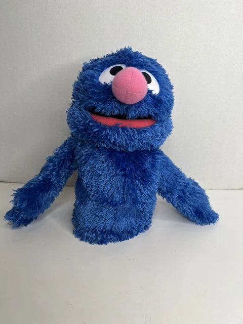 MUPPETS SESAME STREET Grover Hand Puppet 1980s vintage Jim Henson ...