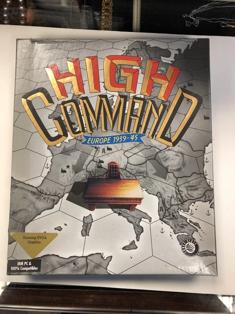 HIGH COMMAND EUROPE 1939-45 War Game Krieg Hitler IBM PC kompatibel ...