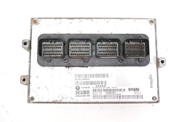 VOLKSWAGEN ROUTAN DODGE ECM ECU PCM Engine Control Module Computer 3.6L ...