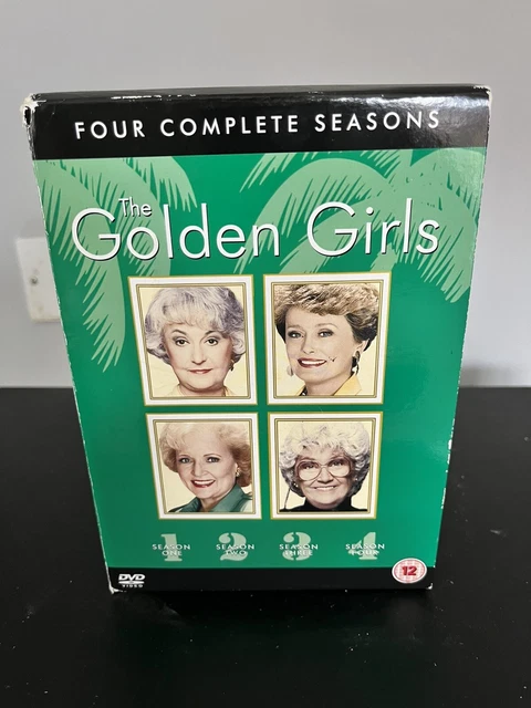 THE GOLDEN GIRLS Four Complete Seasons Dvd Bundle 15 Disc Boxset Series ...