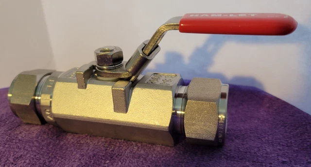 **MCMASTER-CARR HIGH PRESSURE On/off Valve With Lockable Lever 4537K24 ...