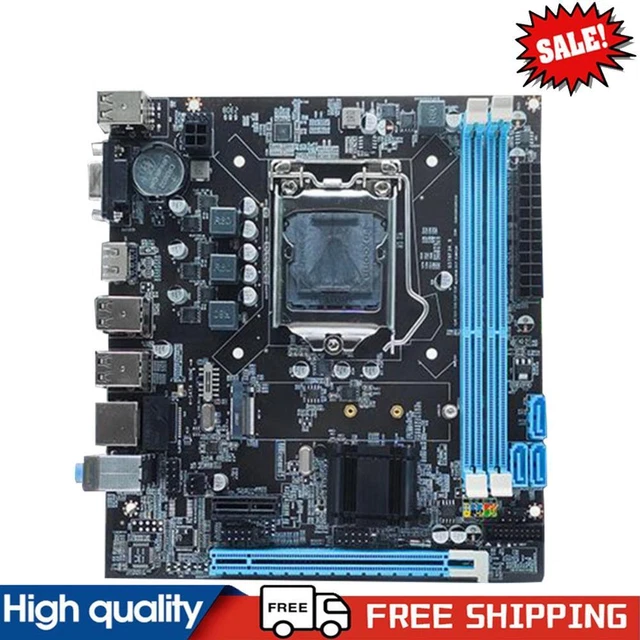 H61 PC MAIN Board 16GB Micro-ATX Computer MainBoard LGA1155 Socket I3 ...