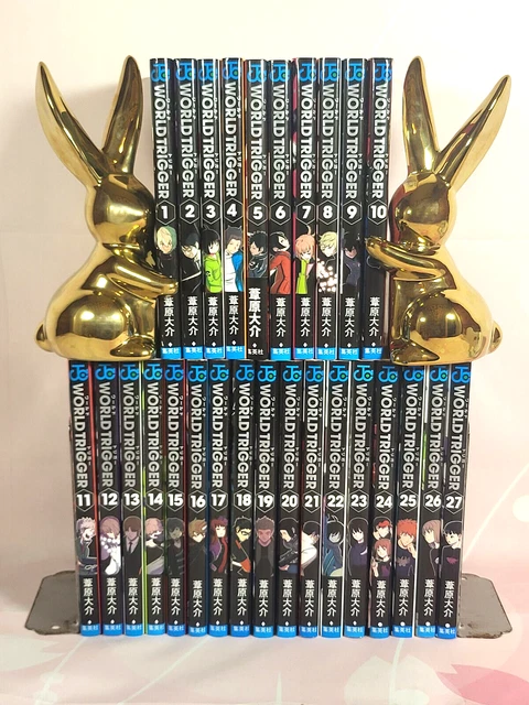 WORLD TRIGGER JAPANESE Ver Latest Full Comics Manga Set Vol.1-27 JUMP ...