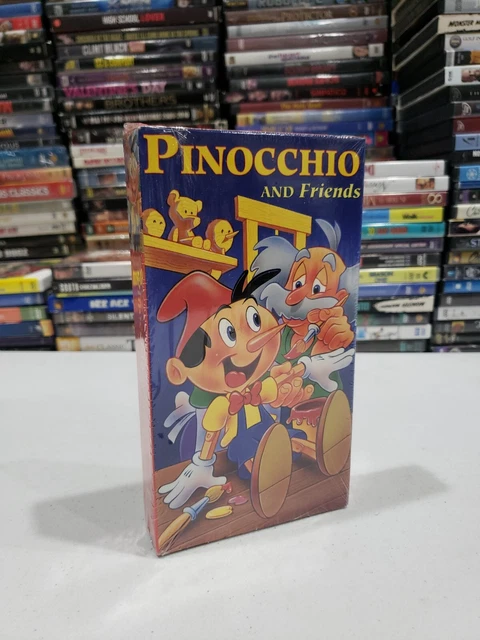 PINOCCHIO AND FRIENDS Goodtimes VHS Cassette USA Release Vintage Sealed ...