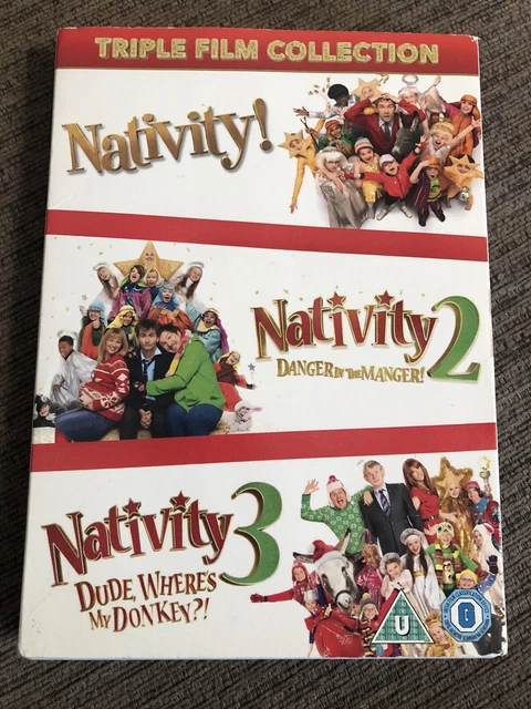 NATIVITY! NATIVITY 2 Danger In The Manger! Nativity Rocks! 3 DVDs ...
