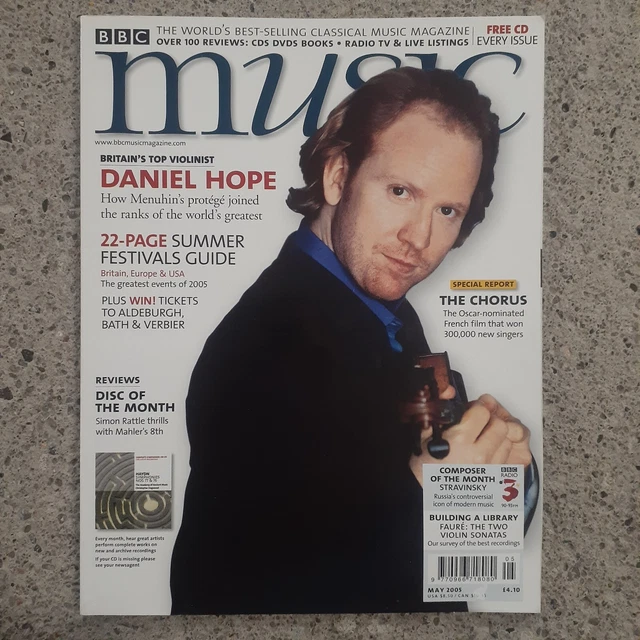 BBC MUSIC MAGAZINE Classical Daniel Hope Prisons Opera Librettists The ...