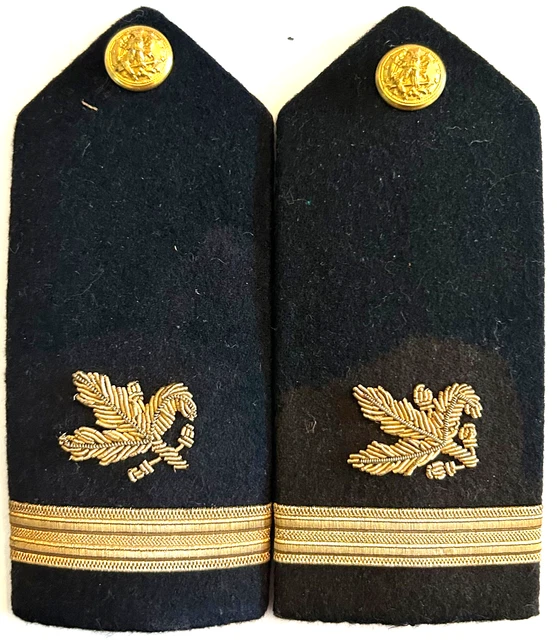WWII-POST USN SUPPLY Ensign Shoulder Boards £48.81 - PicClick UK