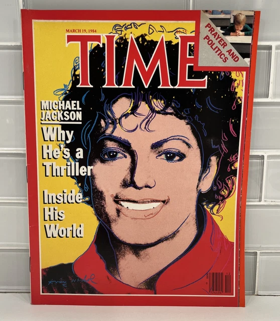 MICHAEL JACKSON TIME magazine March 19, 1984 NO LABEL - NICE CONDITION ...