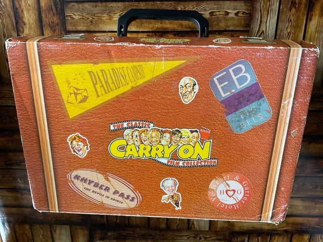 THE CLASSIC CARRY On Film Collection VHS Box Set in Suitcase Box - 10 ...