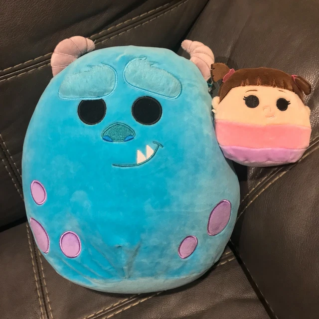 NEUF ! SQUISHMALLOWS 10" Disney Monsters Inc Sully avec mini peluche ...
