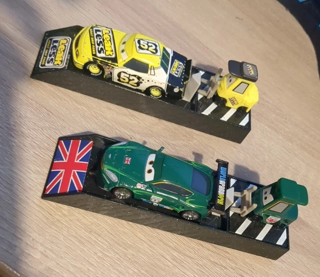 DISNEY PIXAR CARS Pit Crew Launchers Leak Less And Nigel Gearsley ...