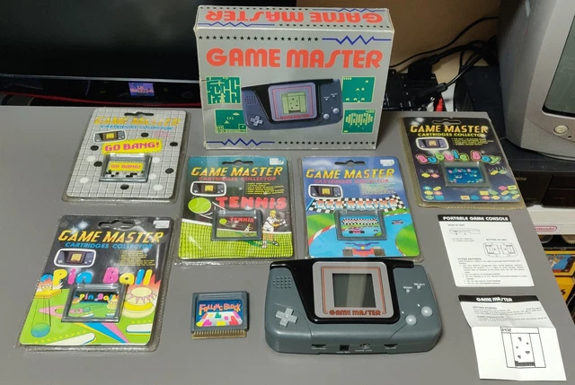 HARTUNG GAME MASTER consola portátil + 6 juegos RAREZA LEER DESCRIPCIÓN ...