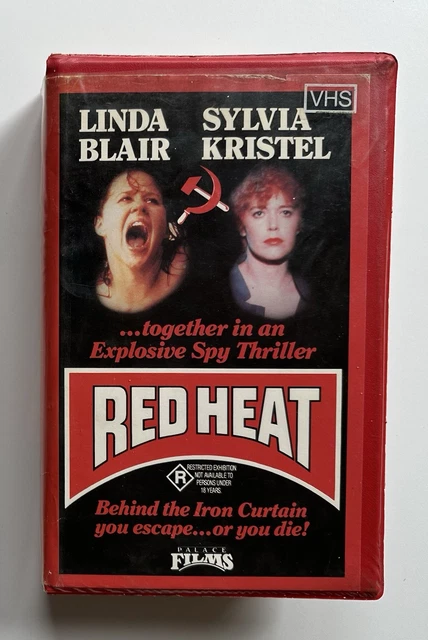 RED HEAT [VHS] Palace Big Box Ex-Rental Video Tape Linda Blair Sylvia ...