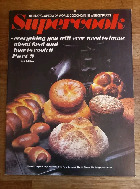 MAGAZINE - SUPERCOOK 1970s Marshall Cavendish Cooking Magazine Part 9 £ ...