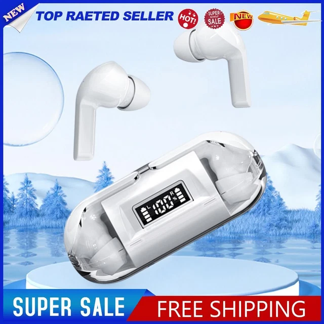 HANDS-FREE EARBUDS SPACE Capsule Transparent Headphones Bluetooth ...