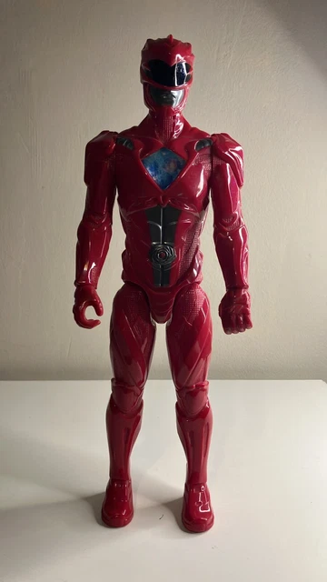 POWER RANGERS MOVIE red ranger large figure ,12 “ £8.79 - PicClick UK