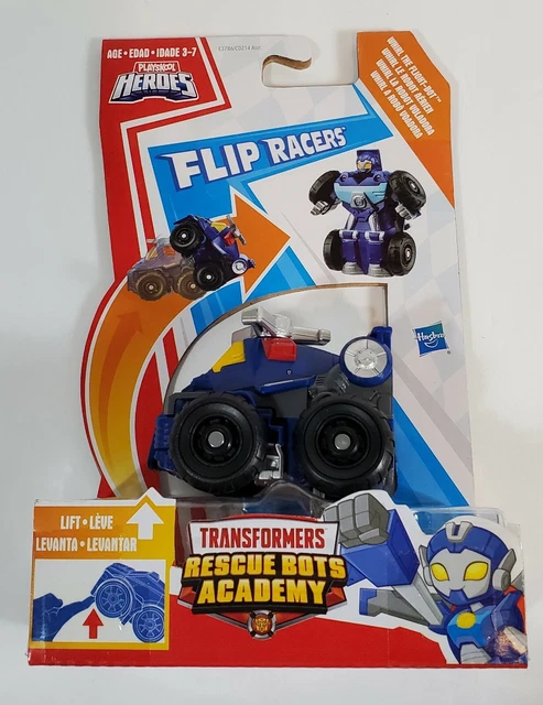 TRANSFORMERS WHIRL THE Flight-Bot Flip Racers Rescue Bots Mosc ...
