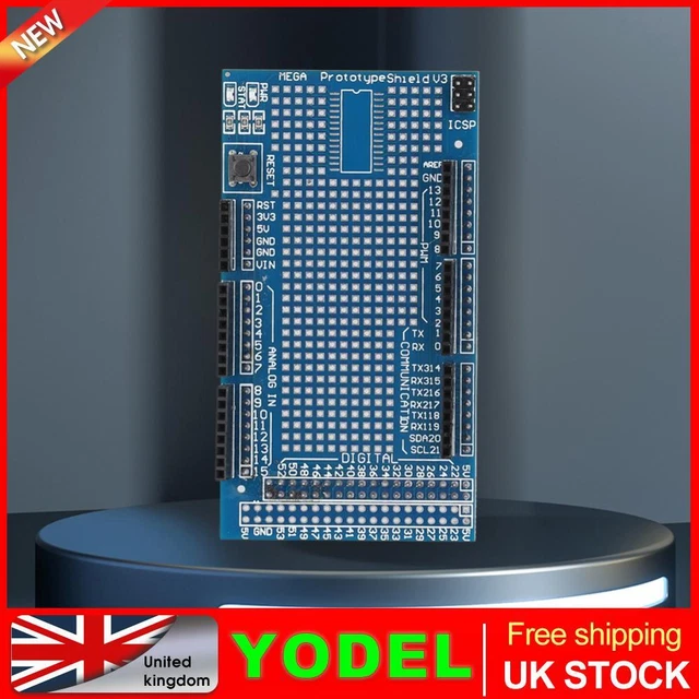 MEGA 2560 EXPANSION Development Board I/O PWM MEGA ProtoShield for Arduino DIY £6.00 - PicClick UK