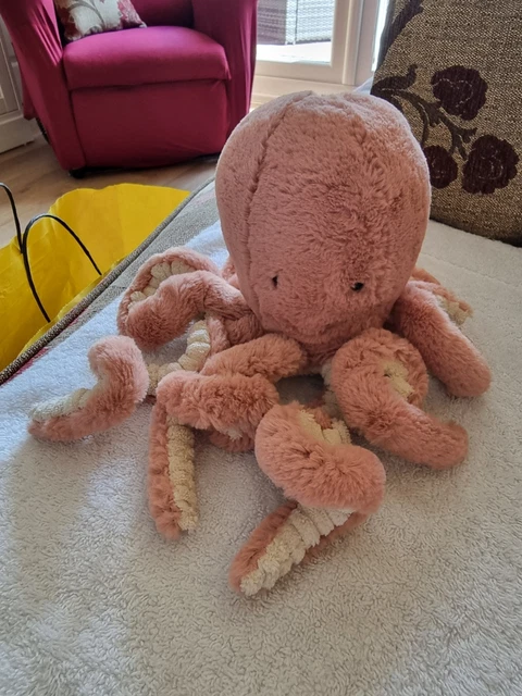 JELLYCAT SMALL ODELL Octopus EUC £21.50 - PicClick UK