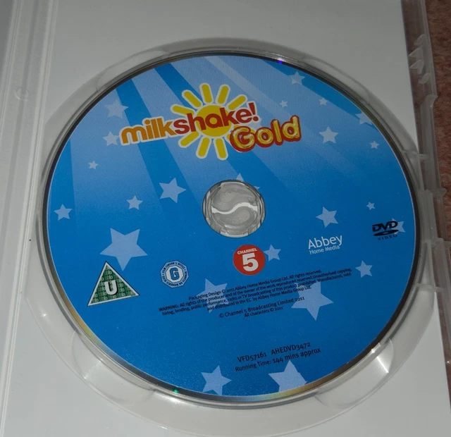 MILKSHAKE GOLD DVD Mr Men,Olivia,Mio Mao,Igam Ogam, Fifi Kids ...