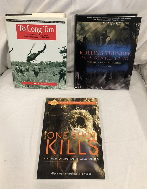 RARE! TO LONG Tan: Australian Army in Vietnam + Sniper + US Army ...