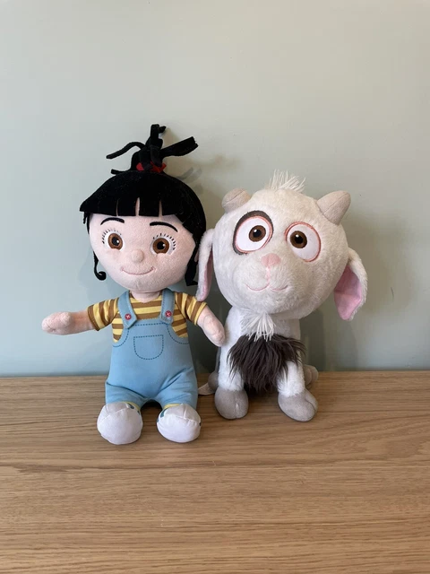 DESPICABLE ME 2/3 Agnes & Unigoat 12” Plush Soft Toy Bundle £9.95 - PicClick UK