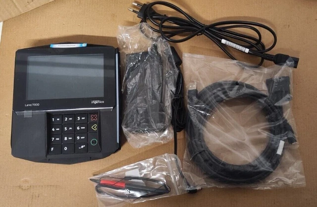 INGENICO LANE 7000 Terminal, ATM POS Credit Card Reader £159.01 ...